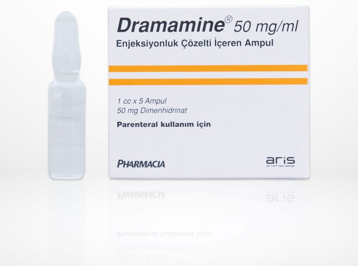 Dramamine – Dimenhidrinat Uygulaması Akıl Kartı - Acil Çalışanları