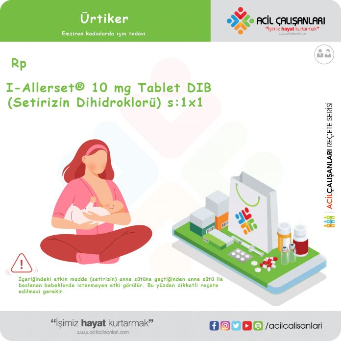 Ürtiker Reçetesi | Acil Çalışanları