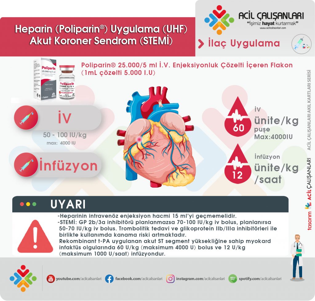 Heparin Uygulama | Acil Çalışanları